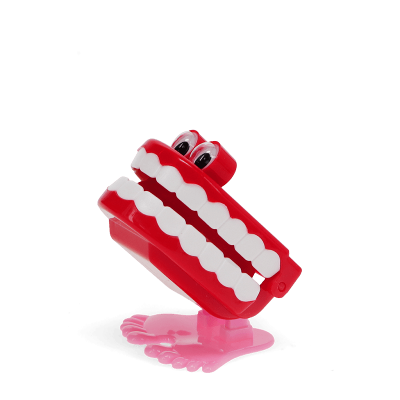 Rex London Wind-Up Chattering Teeth Toy | Say It Gits – Say It Gifts