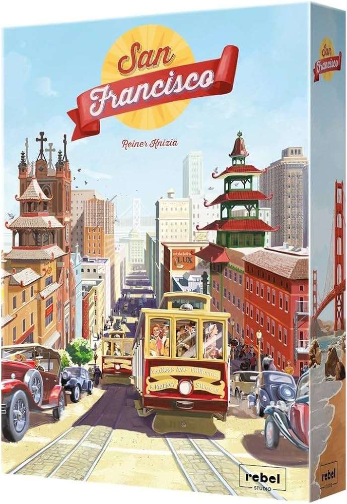 San Francisco Board Game | Board Hoarders – Say It Gifts