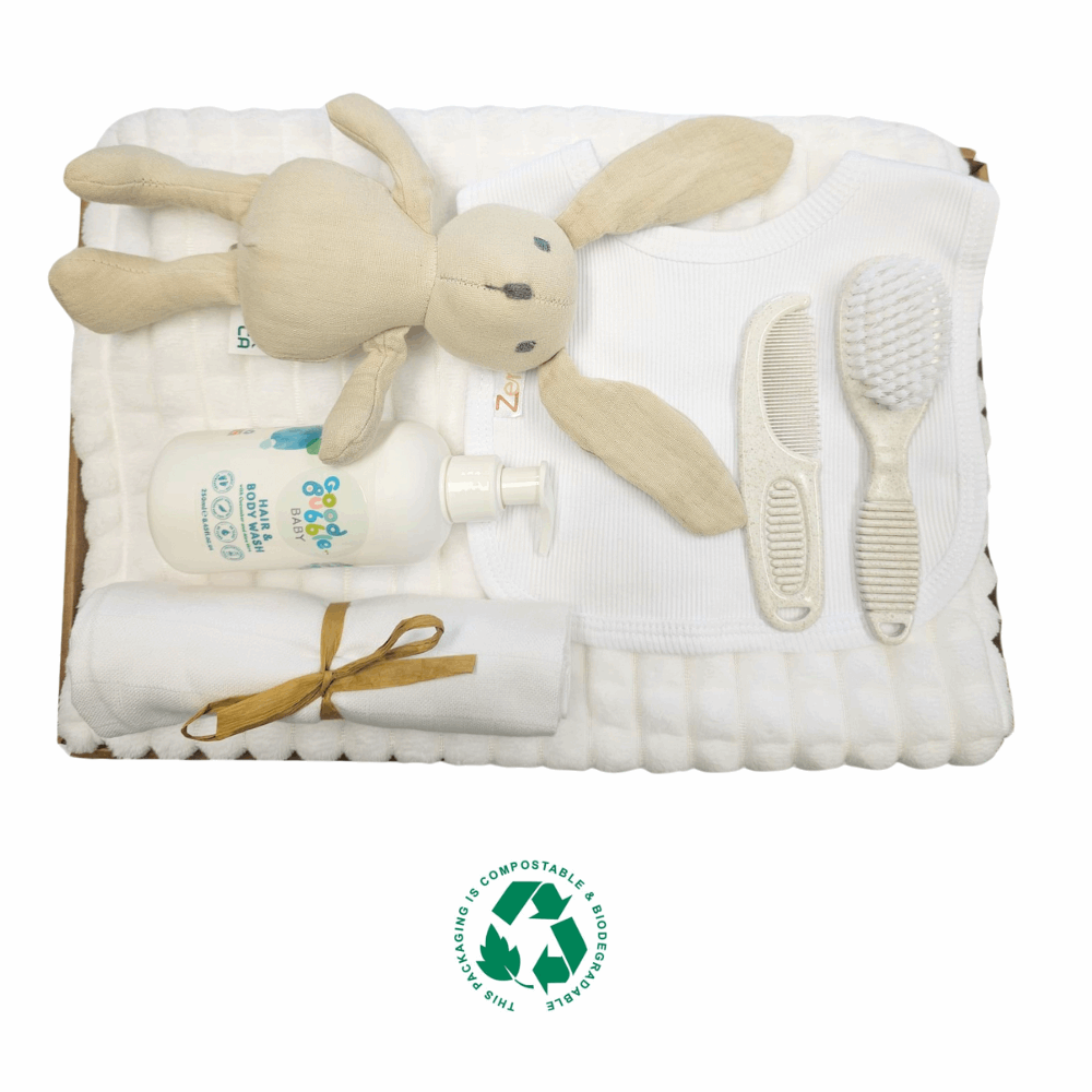 Welcome Baby Gender Neutral Kraft Gift Box | Say It Baby Gifts – Say It ...