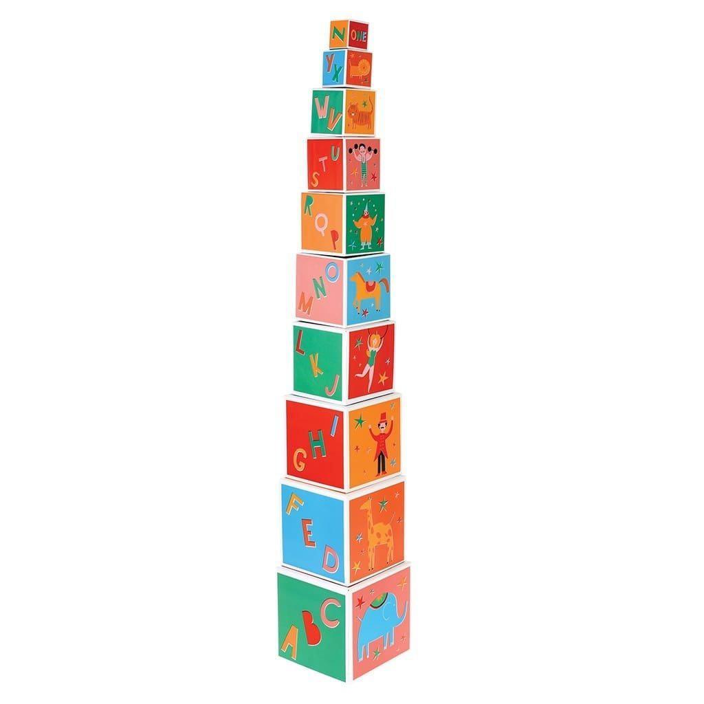 Big Top Circus Stacking Blocks | Rex London Gifts | Say It Baby Gifts ...